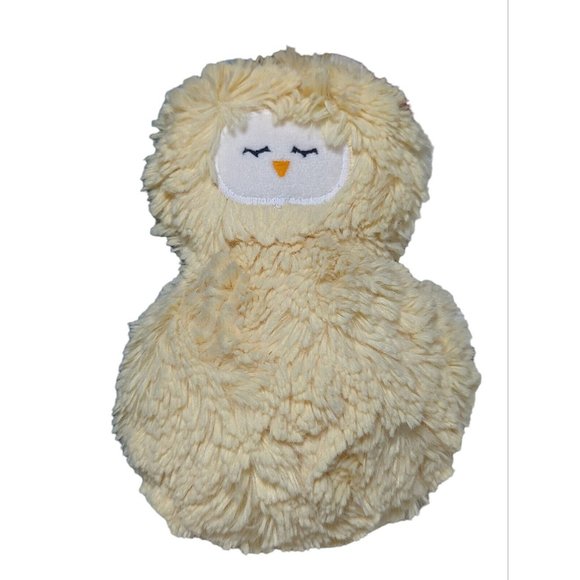 Slumberkins | Toys | Slumberkins Sleepy Peep Owl Mini Plush Creamy Yellow Very Soft Retired Rare ...